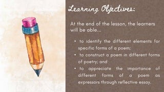 Conventional Poetry: A Demo Teaching.pptx