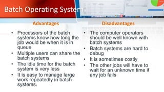 Operating System | PPT | Free Download