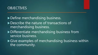 Accounting Cycle of a Merchandising Business | PPTX