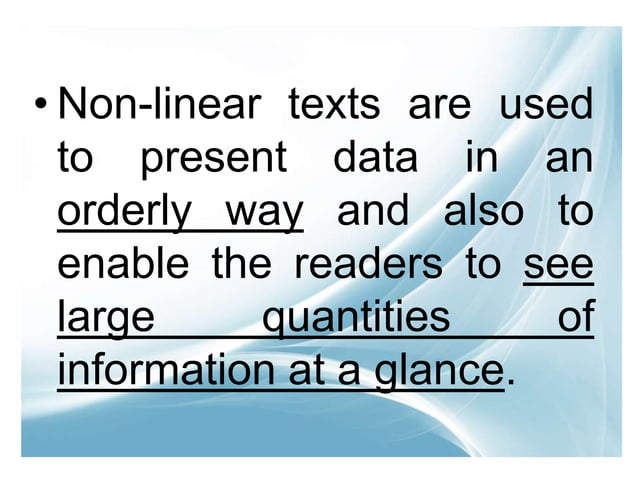 DEMO.Non-linear texts.FINAL.pptx | Books and Literature