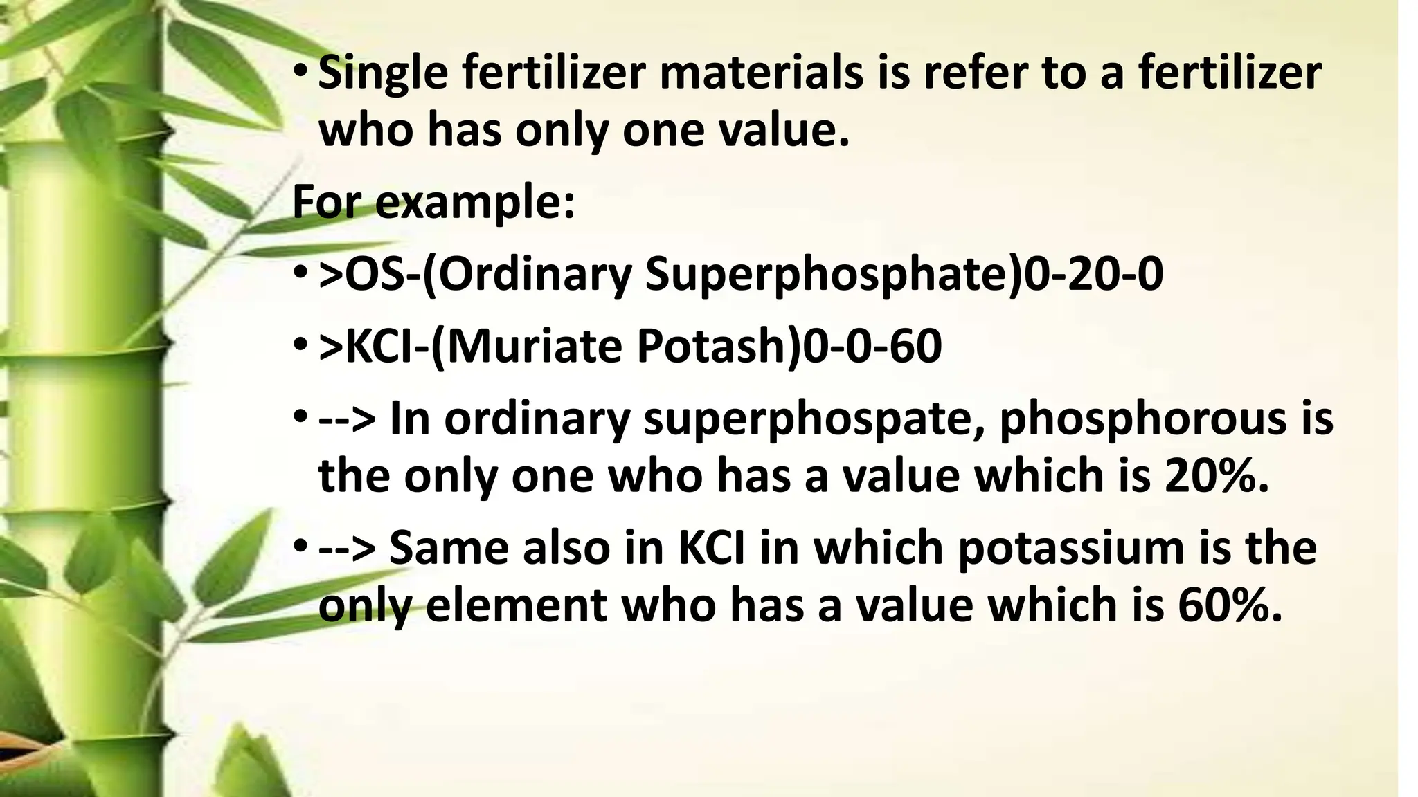 Fertilizer Calculation PowerPoint Presentation | PPTX