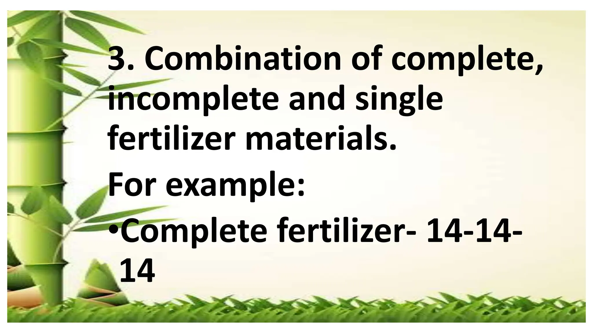 Fertilizer Calculation PowerPoint Presentation | PPTX