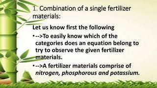 Fertilizer Calculation PowerPoint Presentation | PPTX