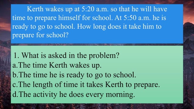 Solving Problems Involving Time Math 5 .pptx