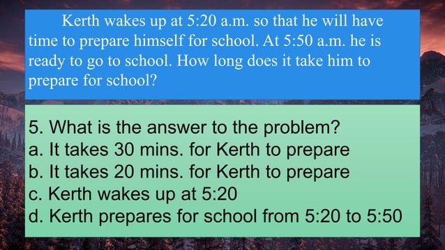 Solving Problems Involving Time Math 5 .pptx