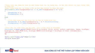 Code Phân Trang Trong PHP | NIIT - ICT HÀ NỘI | PPTX