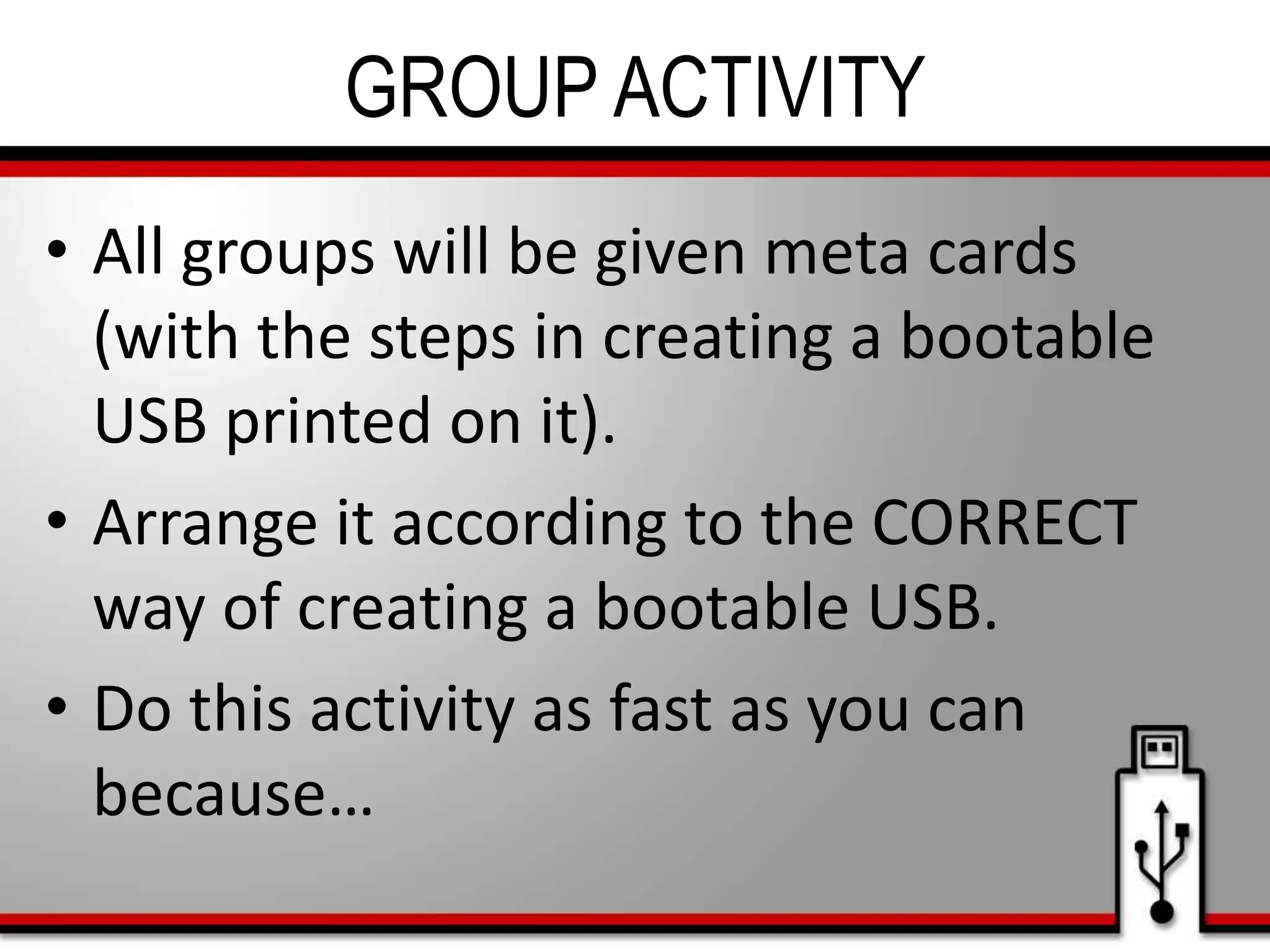 POWER POINT PRESENTATION ON HOW TO CREATING BOOTABLE USB.pptx