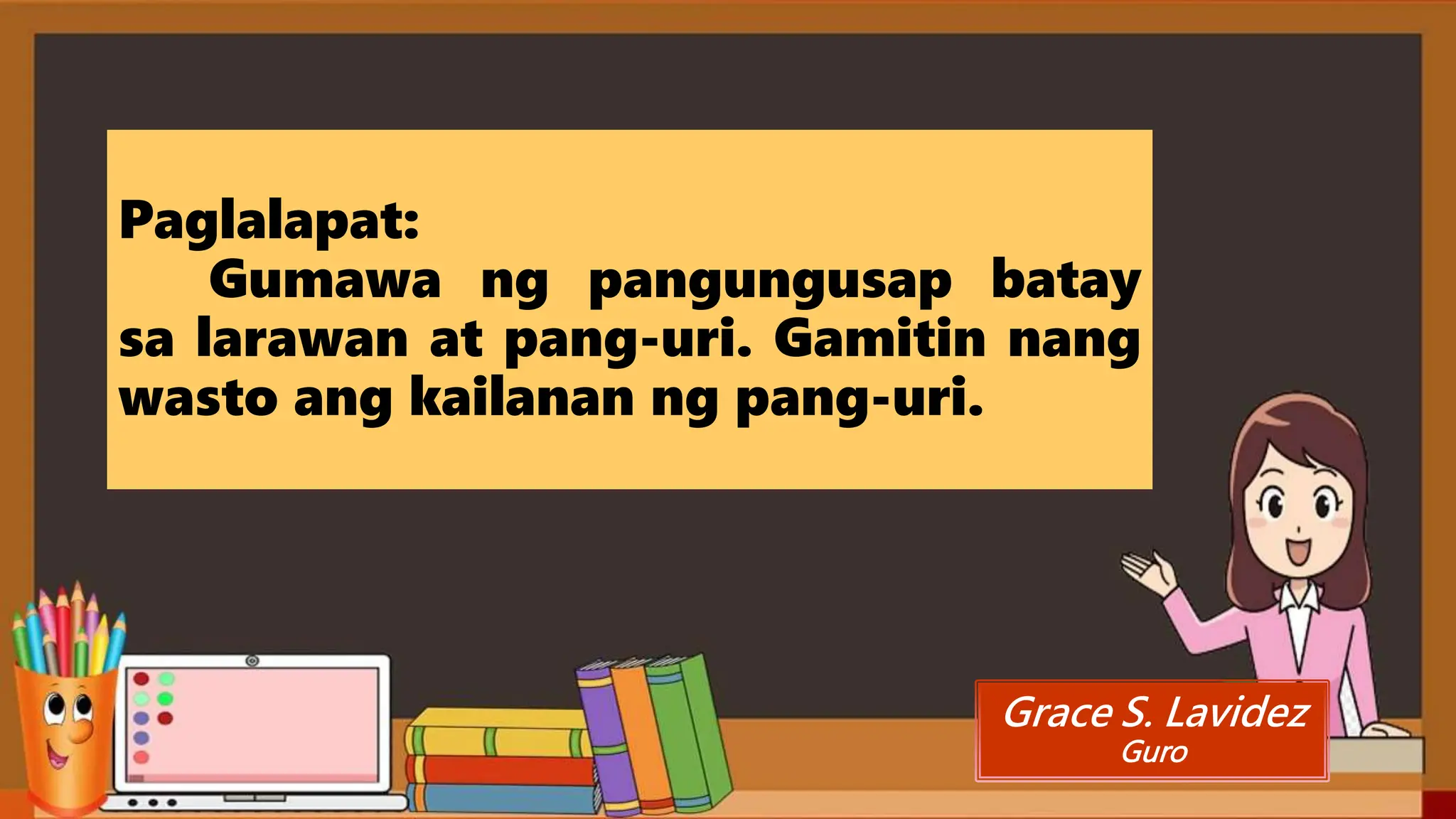 lesson plan for filipino grade 6 first quarter.pptx