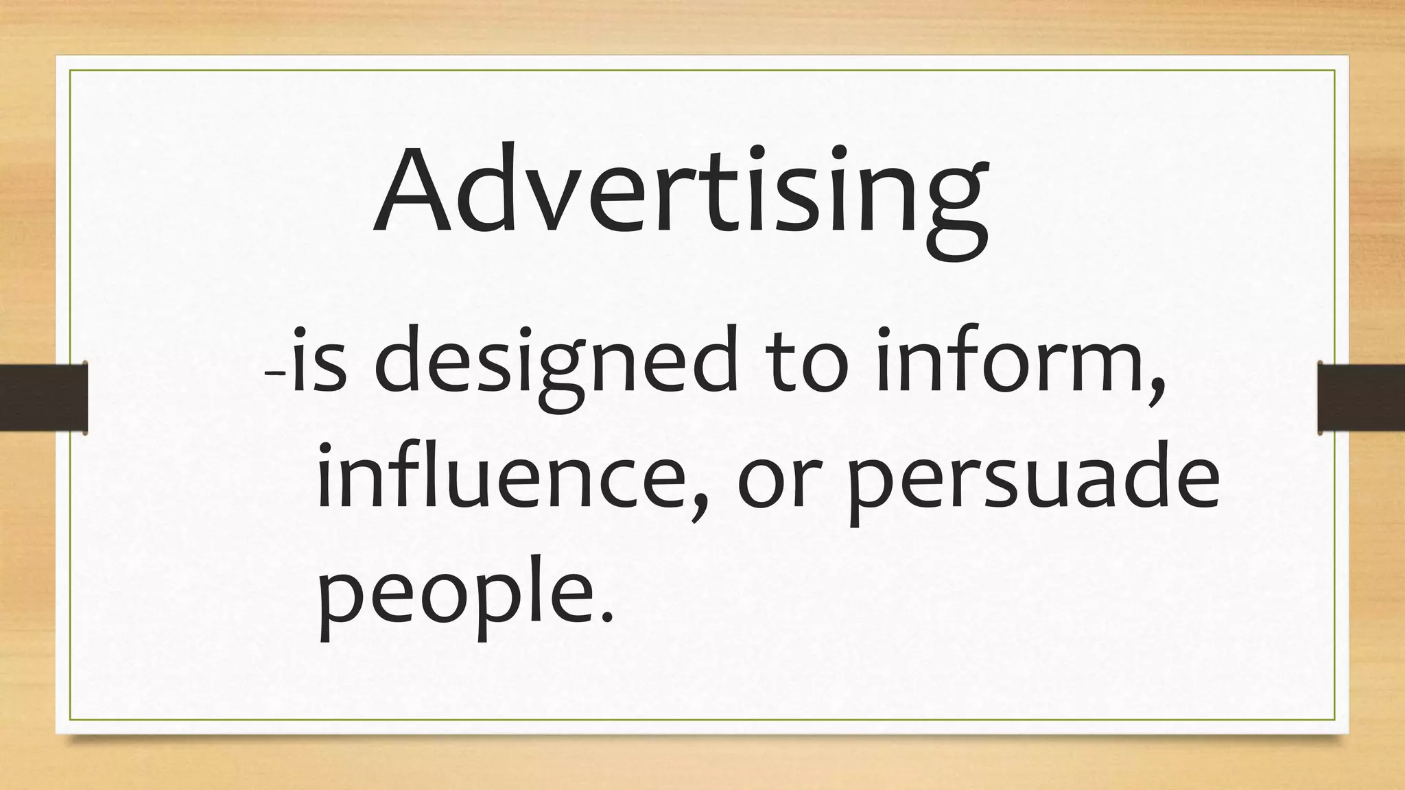 Learning About Advertisements ppt grade 10 | PPTX
