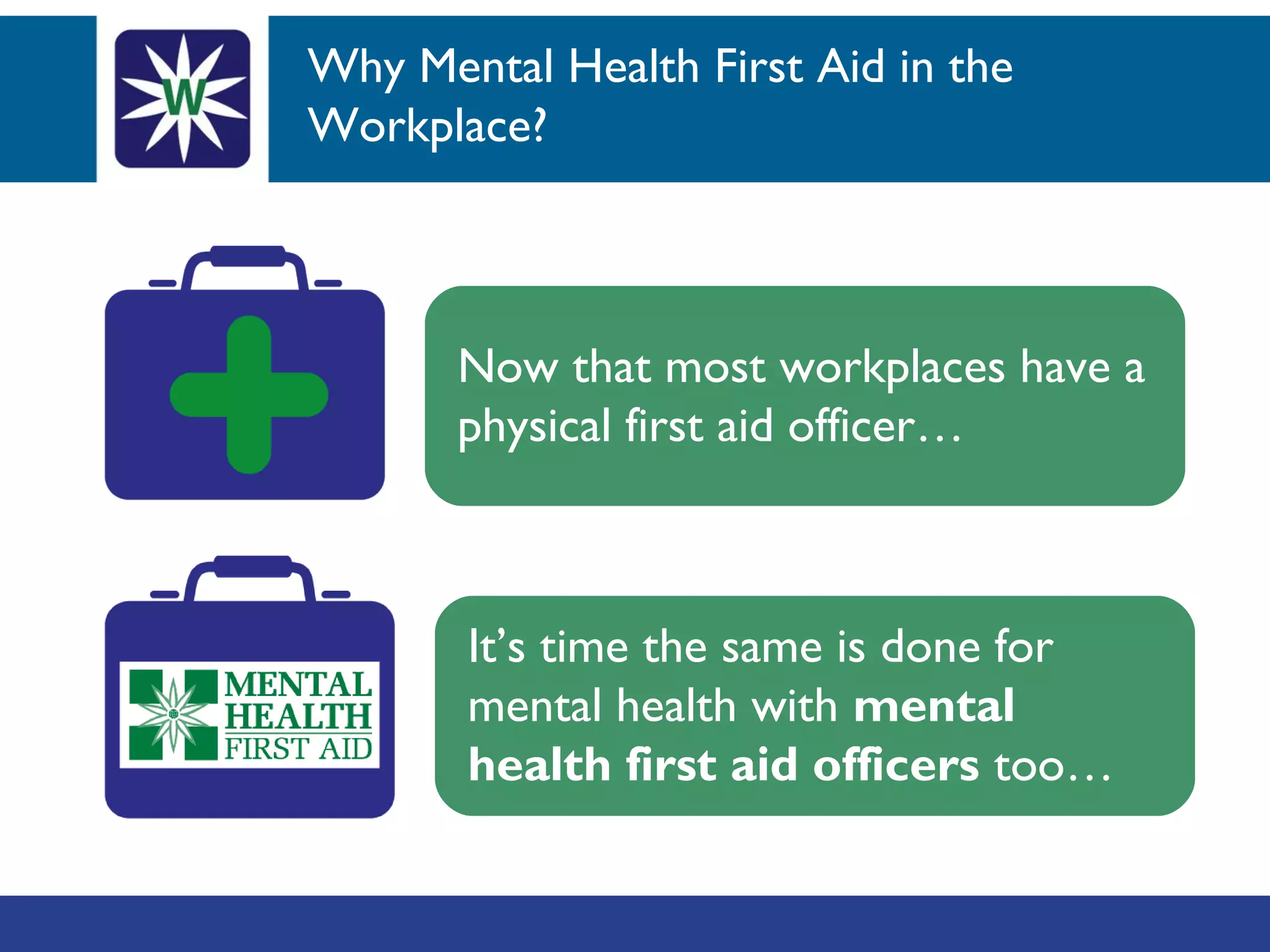 MHFA in the Workplace - Demonstration eLearning | PPT