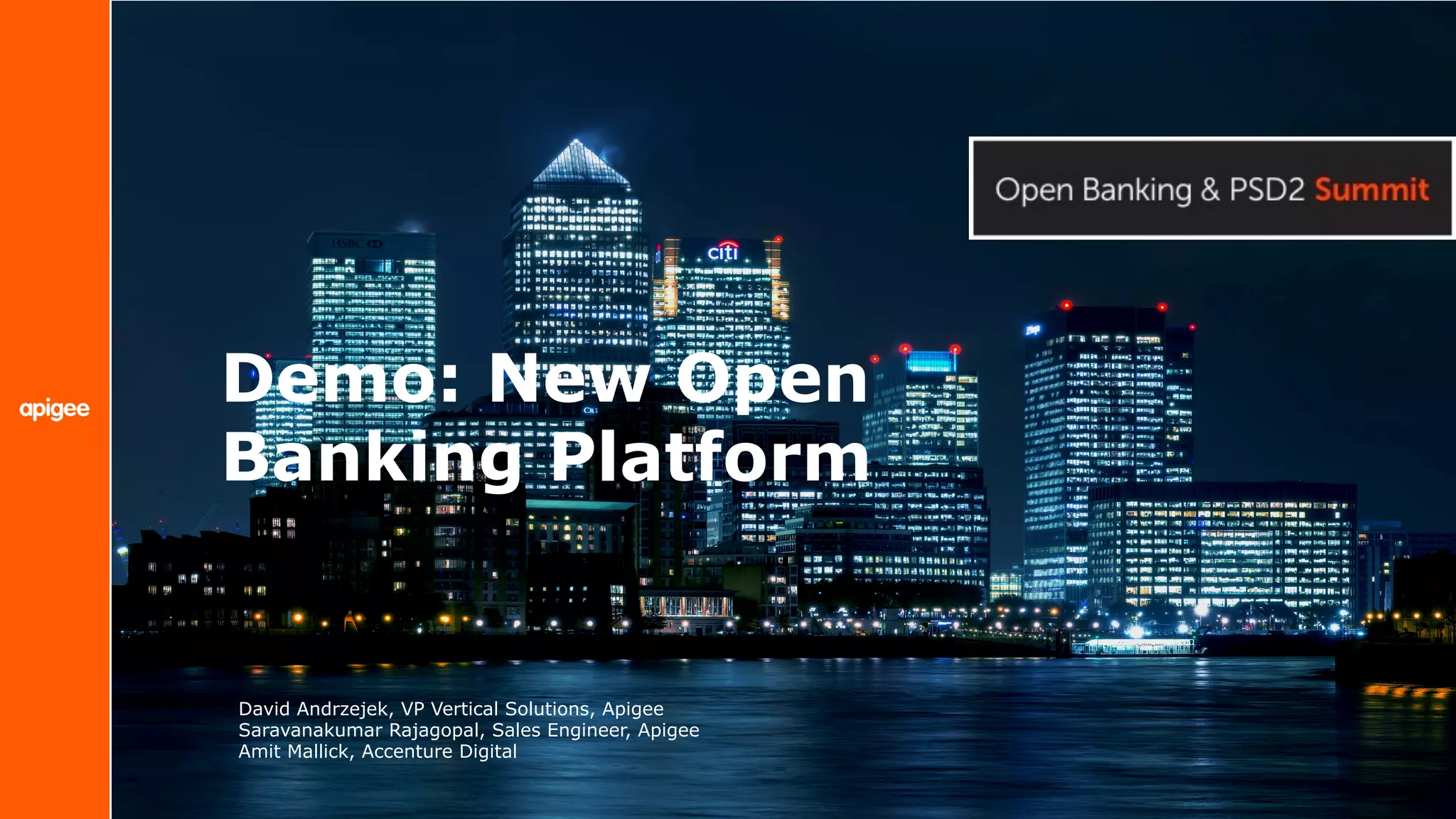 Demo: New open banking platform | PDF
