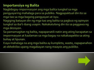 Demo pagpapakilala ng blita-PPT.pptx grade seven | PPT