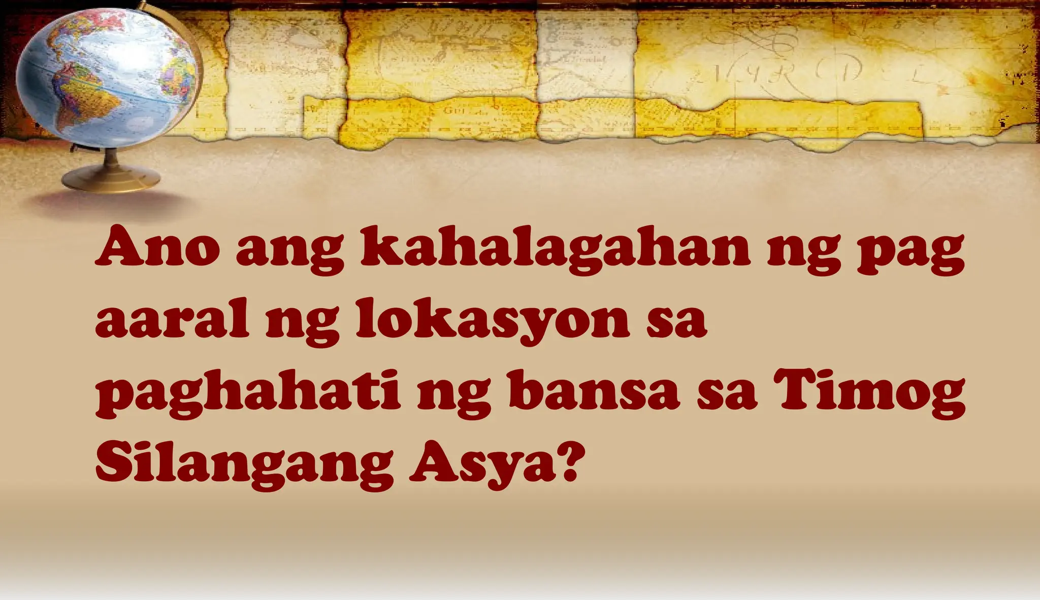 Demo lokasyon ng timog silangang asya lesson | PPTX