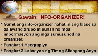 Demo lokasyon ng timog silangang asya lesson | PPTX