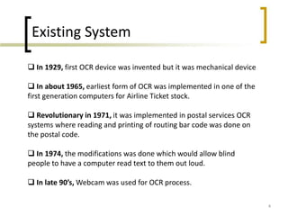 mobile camera based text detection | PPT