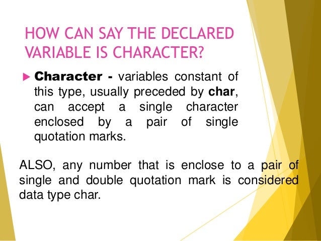 representing Data in C.pptx | Programming Languages | Computing