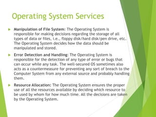 Demo 1 presentation. this is tells about os | PPTX | Operating Systems | Computer Software and ...