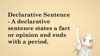Types of sentence presentation in English | PPTX