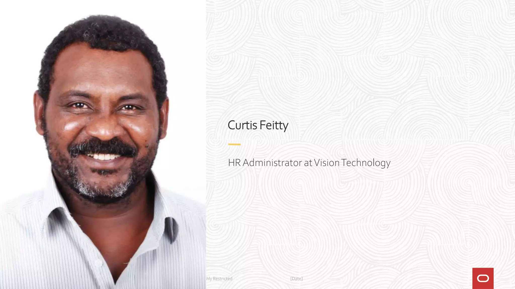 oracle Core HR Professional Experience | PPTX