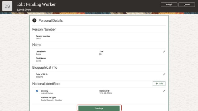 oracle Core HR Professional Experience | PPTX | Resume Writing and ...