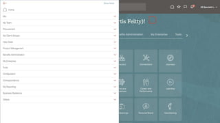 oracle Core HR Professional Experience | PPTX | Resume Writing and ...