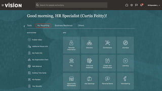 oracle Core HR Professional Experience | PPTX