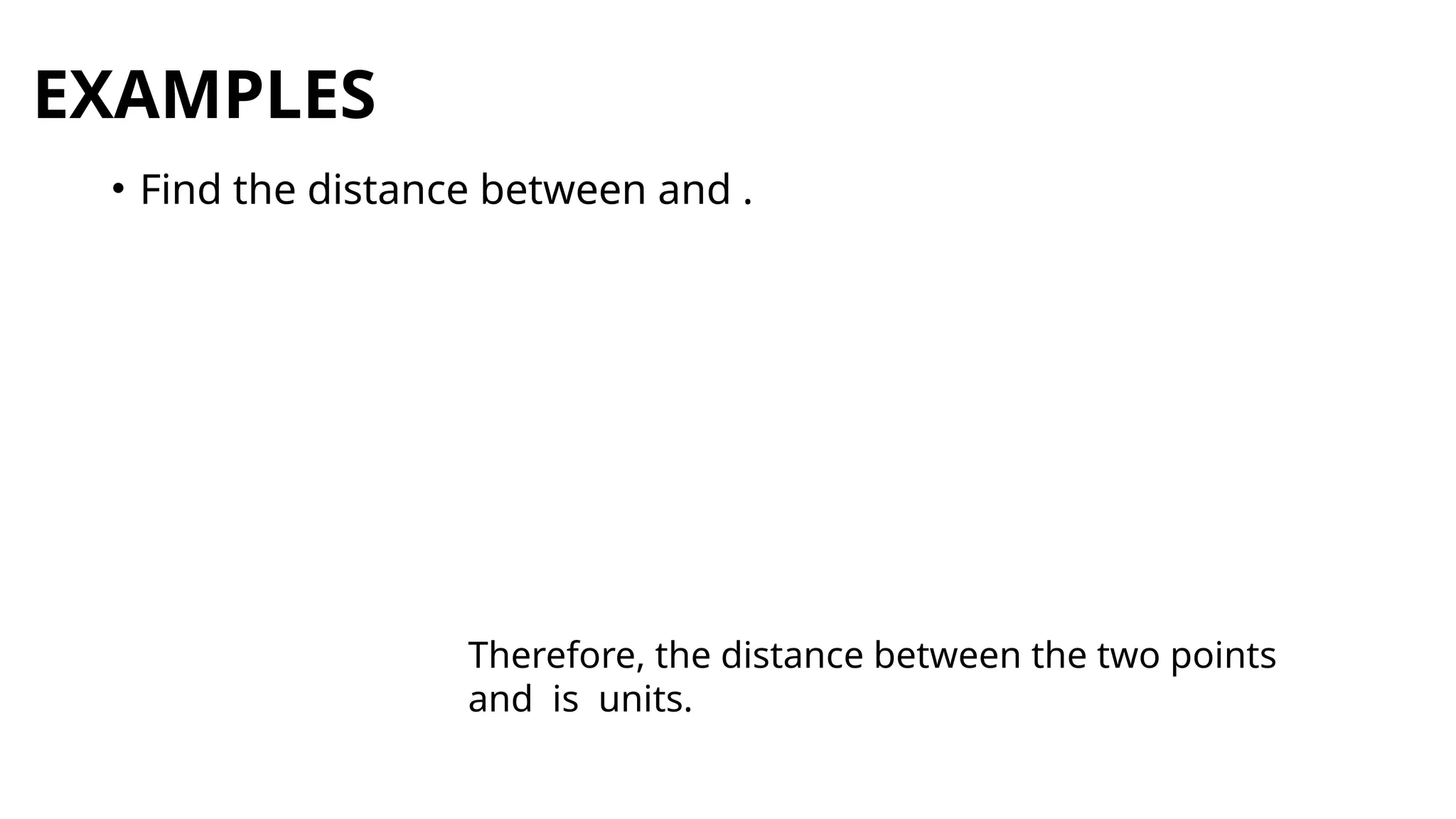 Mathematics 10 DISTANCE FORMULA presentation | PPTX