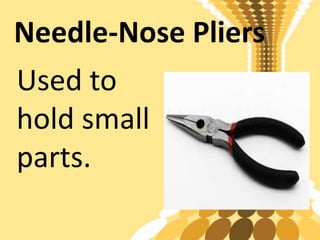 Computer Hardware Tools List