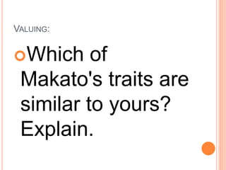 MAKATO AND THE COWRIE SHELL | PPTX