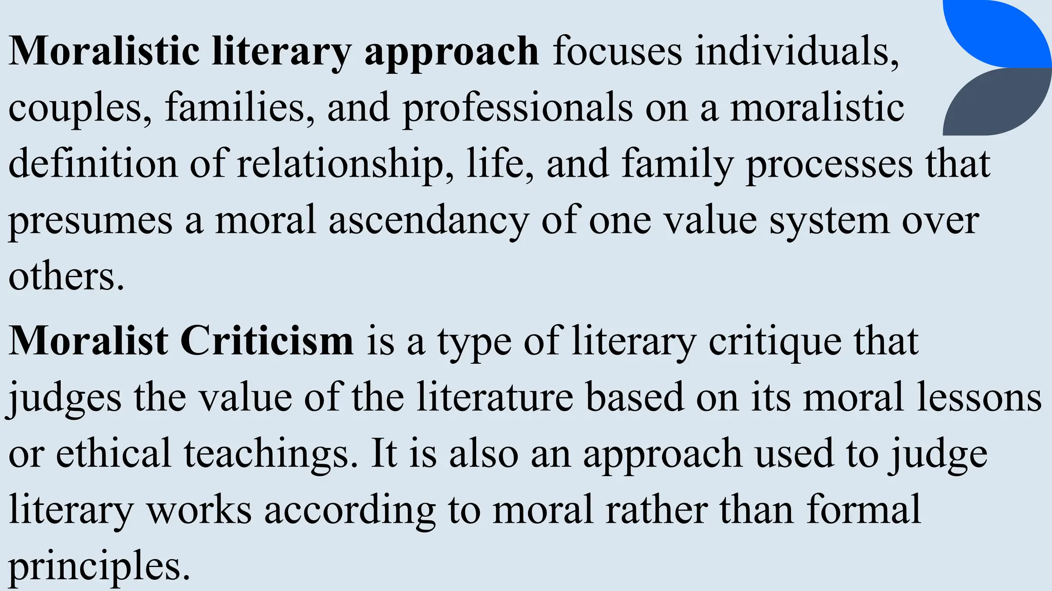 Demo 5 Moralist Approach.pptx jjgalefmksdfksmfl | PPTX