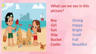 Demo adjective lesson plan english grade | PPTX