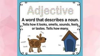 Demo adjective lesson plan english grade | PPTX