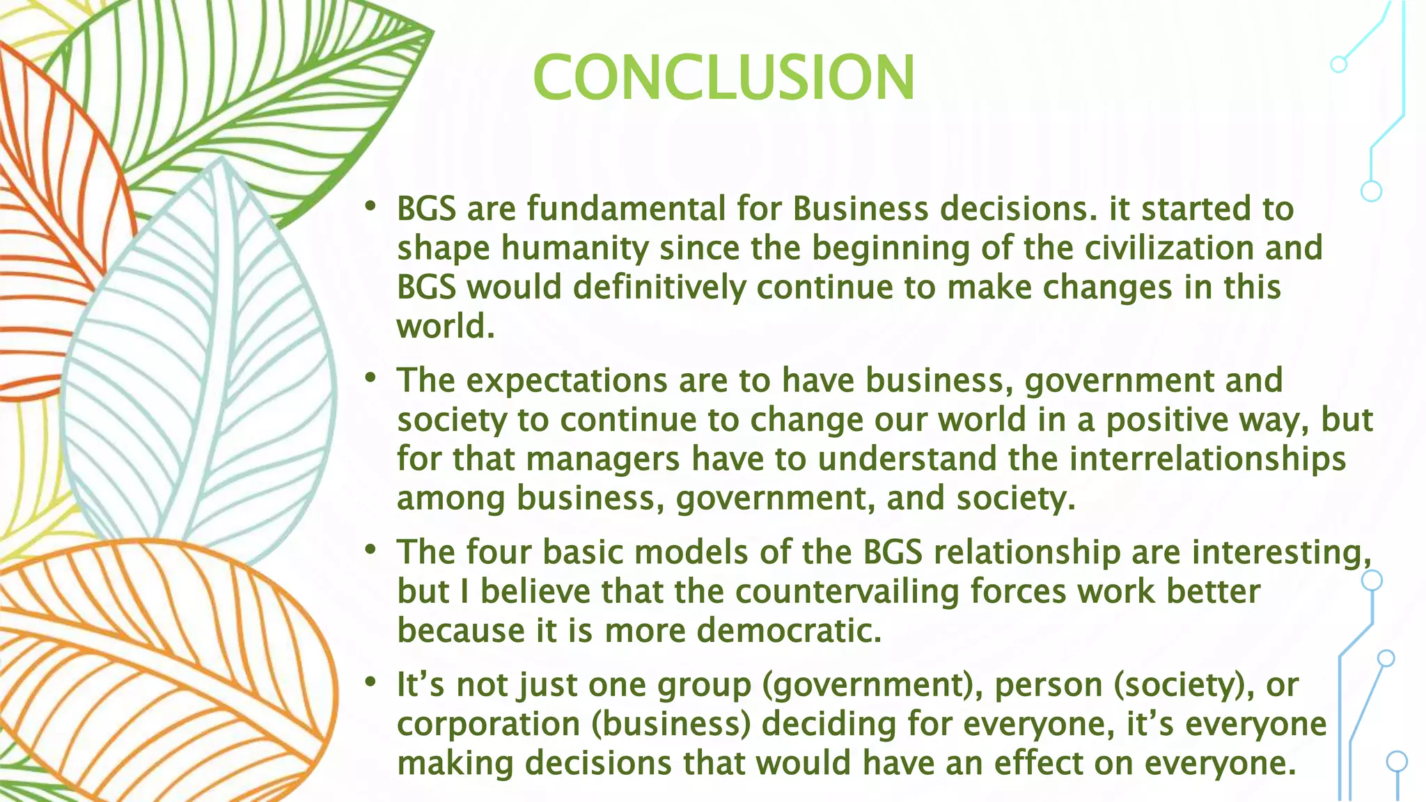 Business government and society | PPTX