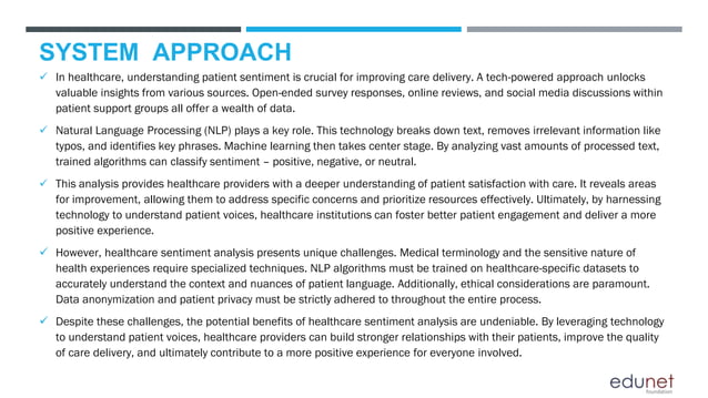 Health care analysis using sentimental analysis | PPT