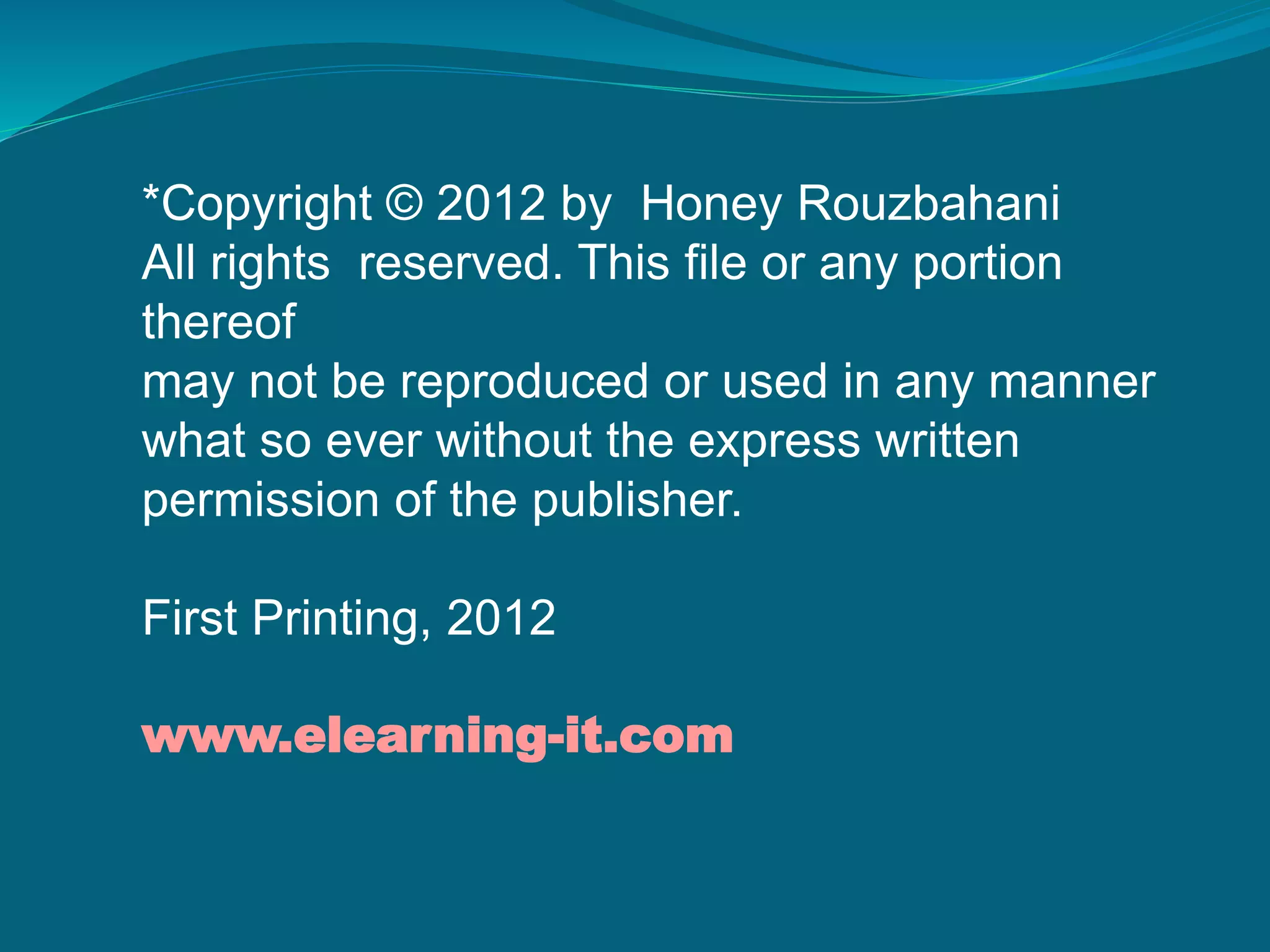 Introduction Blue Level English Learning | PPT