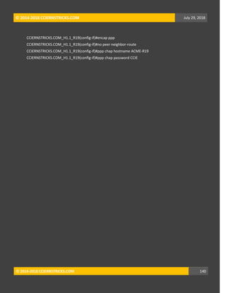 CCIE R&S Real Lab H3 Config | PDF