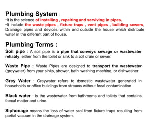 .Plumbing pptx | PPTX