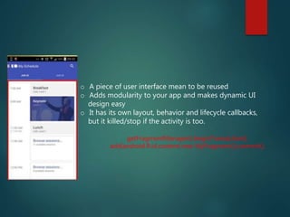 Demo class on android development | PPT