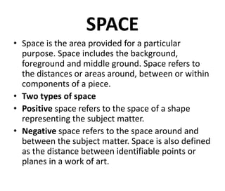 Elements and Principles of Design | PPTX