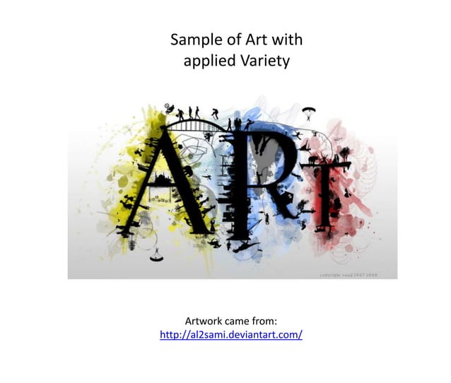 Elements and Principles of Design | PPTX | Painting | Arts and Crafts