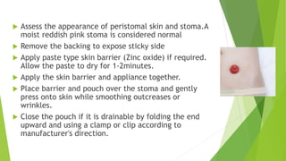 demo colostomy.pptx in child health nursing | PPT