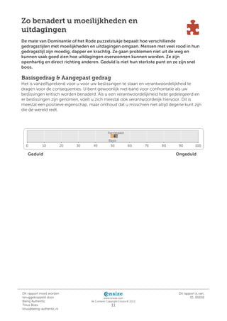 Demo Puzzle DISC & Driving Forces (Ensize International) | PDF ...