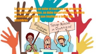 Democracia en el colegio | PPTX