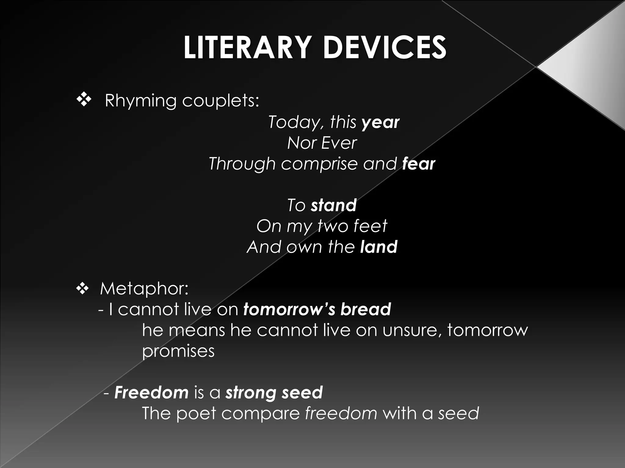 Democracy by Langston Hughes | PPTX