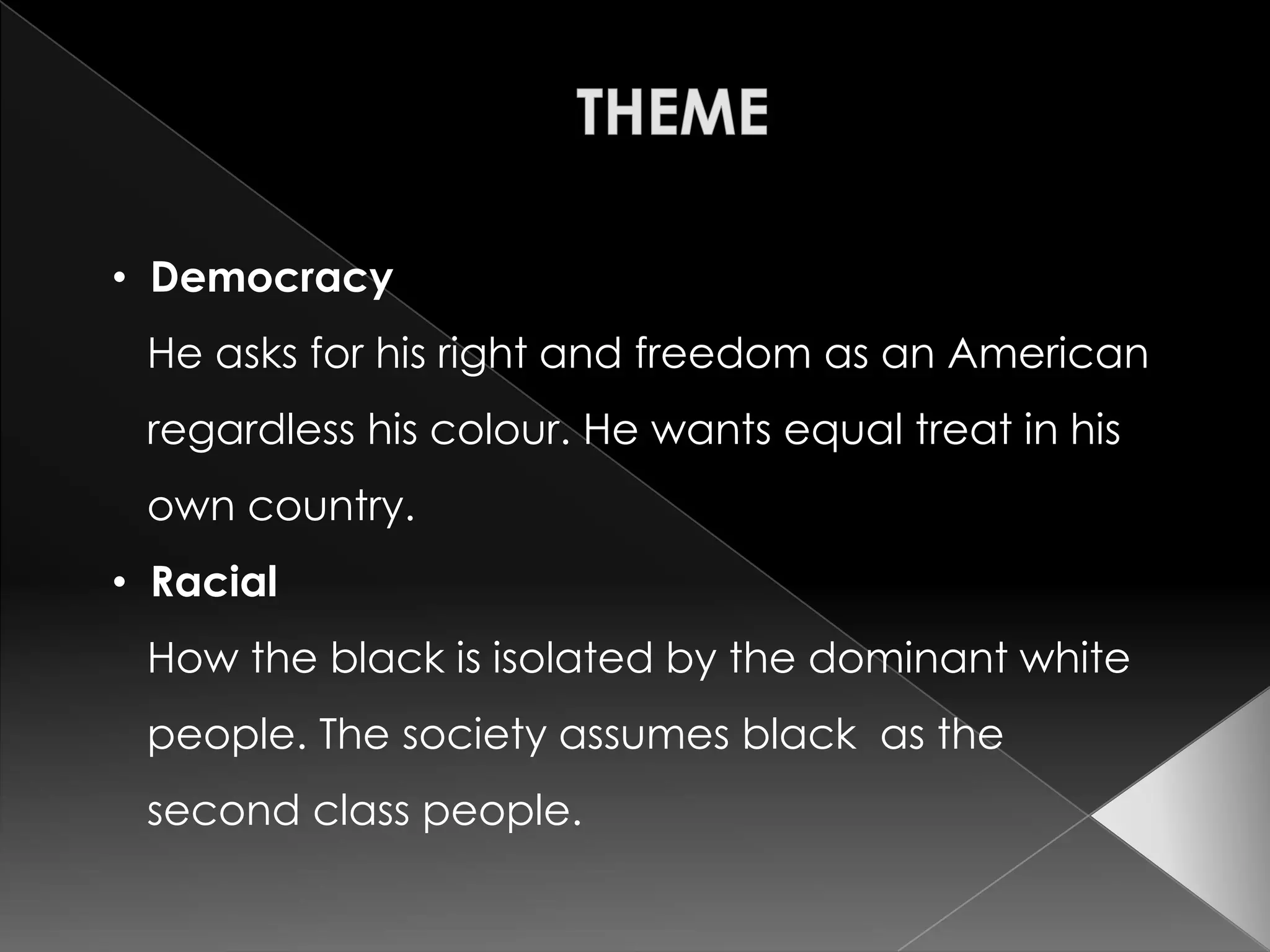 Democracy by Langston Hughes | PPTX