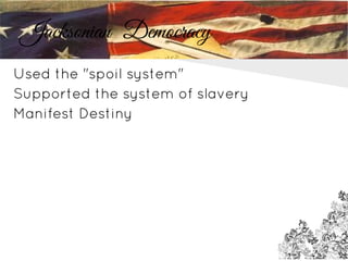 Comparison Chart: Jeffersonian Democracy vs. Jacksonian Democracy | PDF