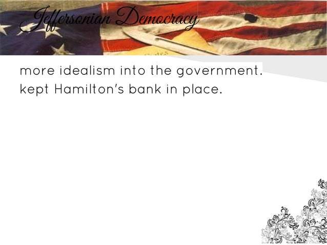 Comparison Chart: Jeffersonian Democracy vs. Jacksonian Democracy | PDF