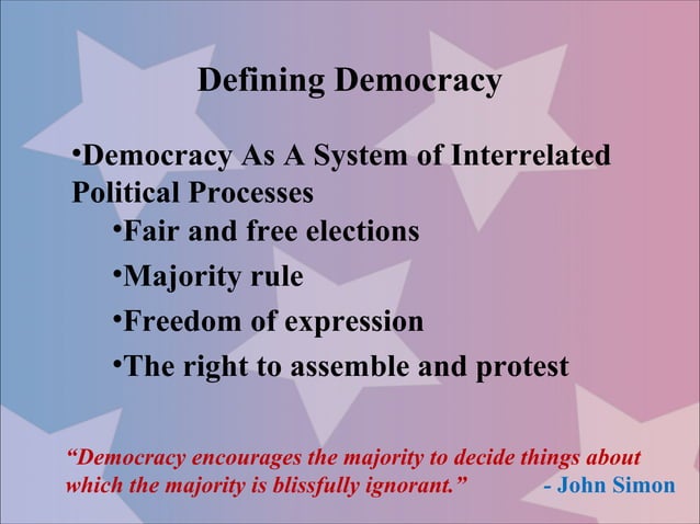 Democracy | PPT
