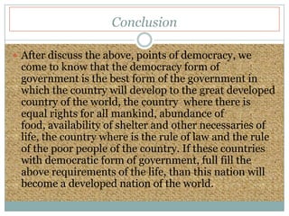 Democracy | PPSX