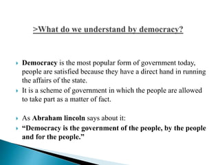 Democracy | PPTX